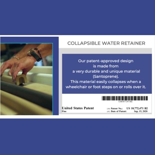 Collapsible Water Retainer – Accessible Construction