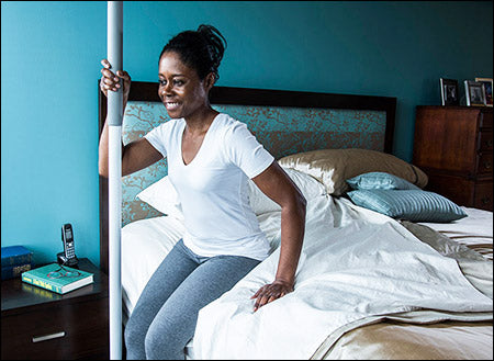 Floor to Ceiling Support Pole – Accessible Construction